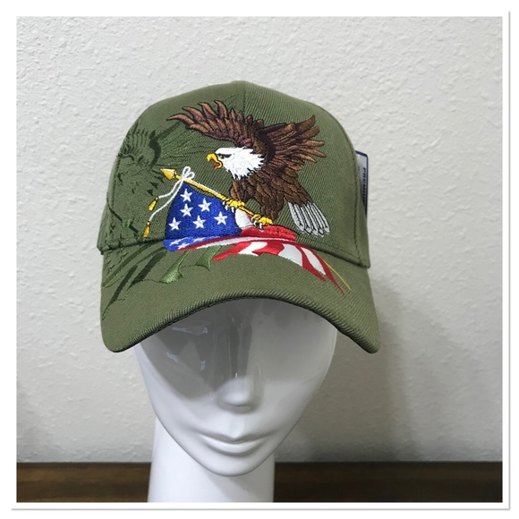 Accessories | Usa Patriotic Eagle Baseball Cap | Poshmark